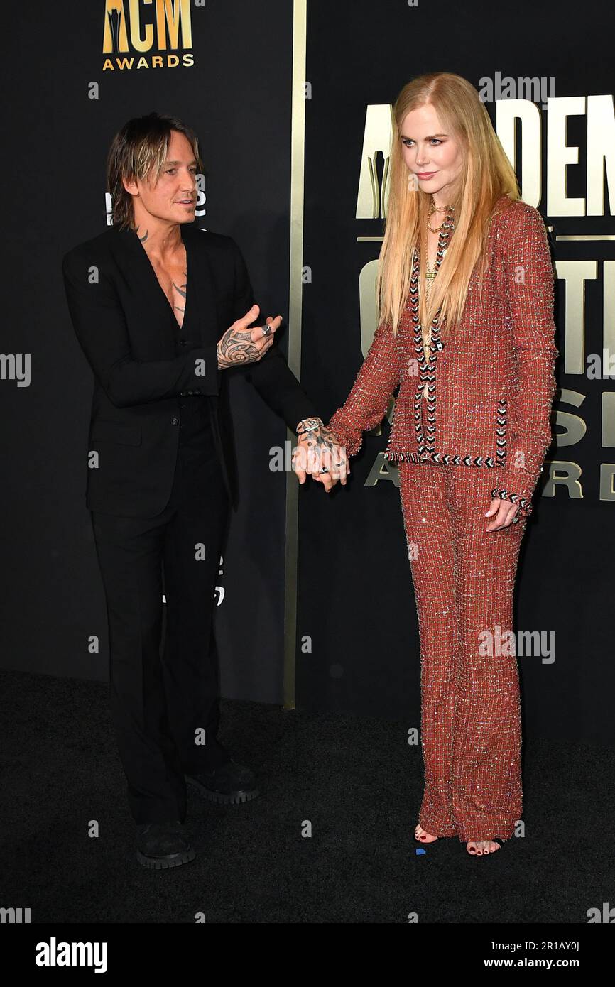 Keith Urban, Nicole Kidman attend the 58th Academy Of Country Music ...