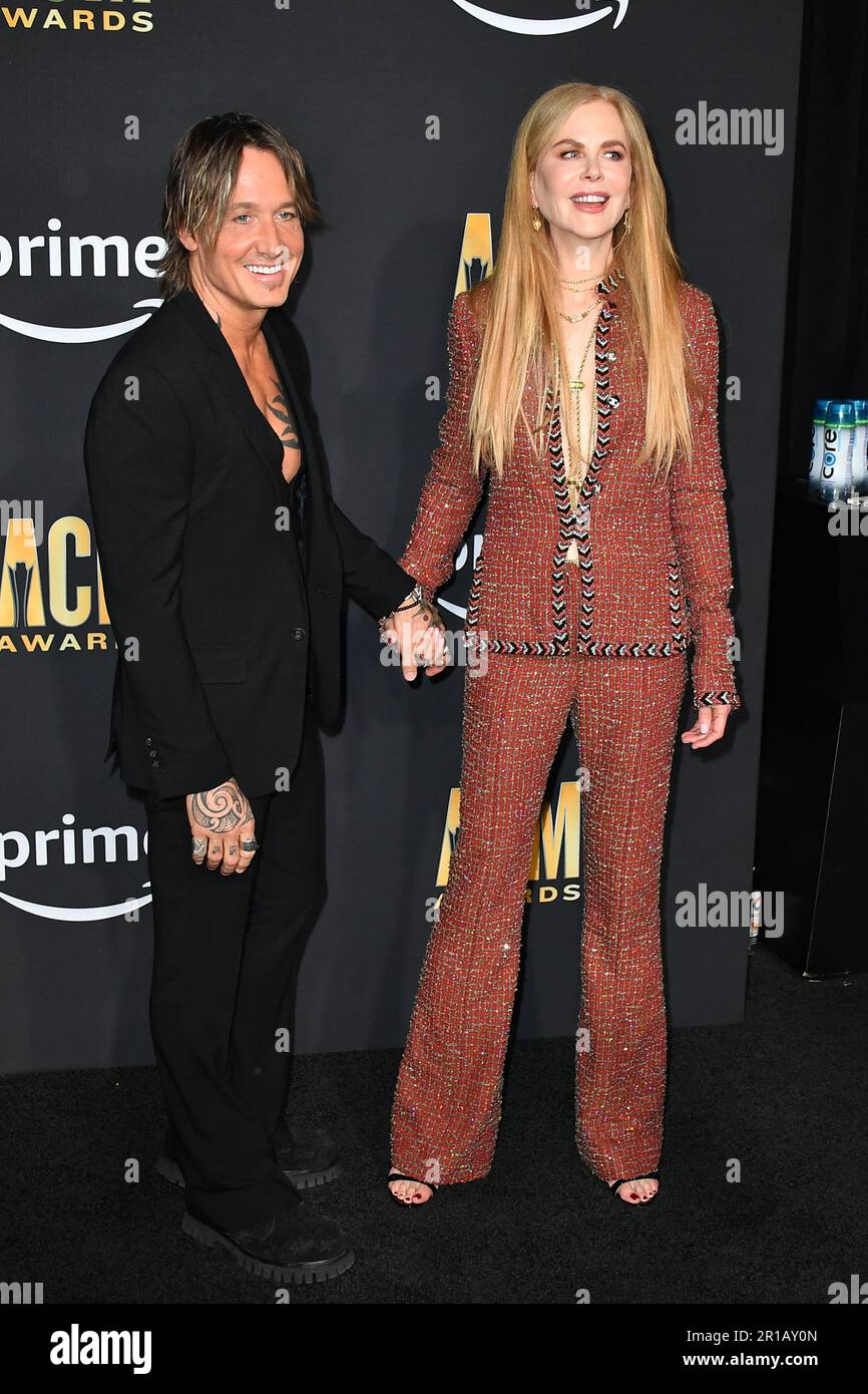 Keith Urban, Nicole Kidman attend the 58th Academy Of Country Music ...