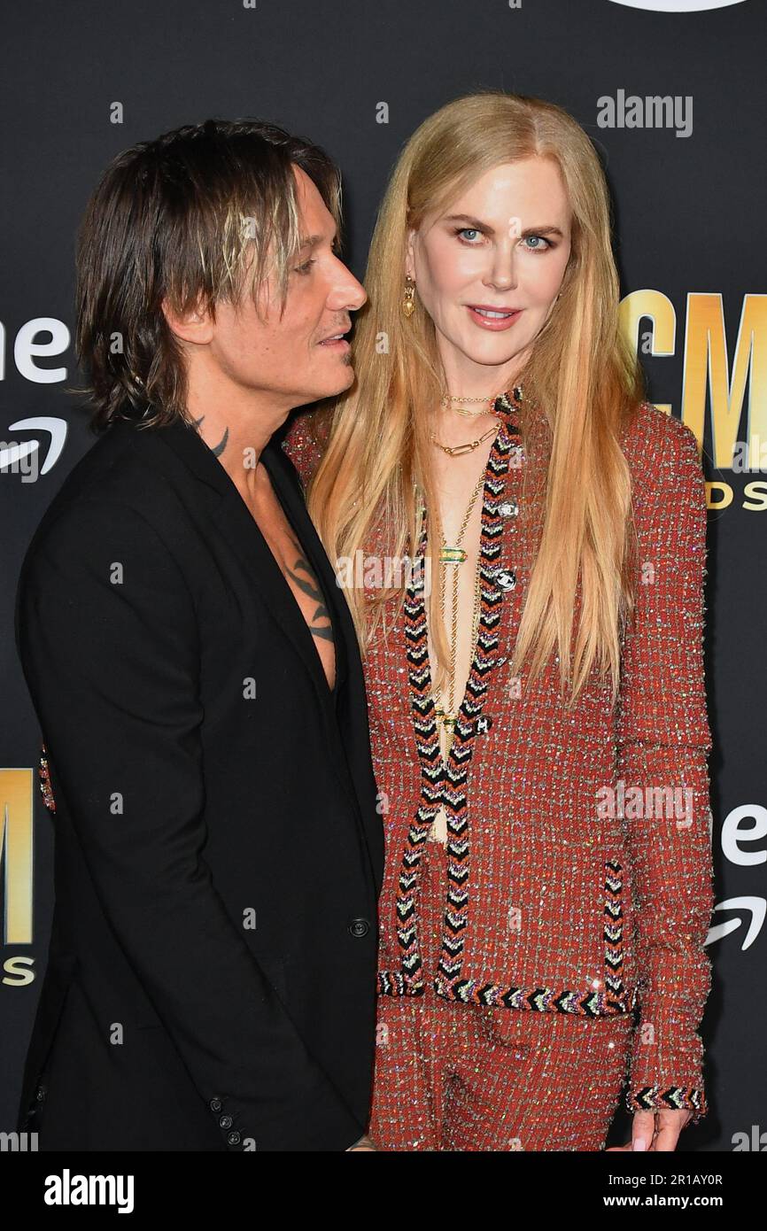 Keith Urban, Nicole Kidman attend the 58th Academy Of Country Music ...