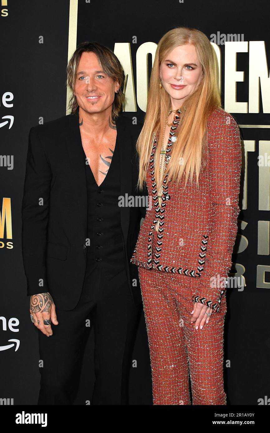Keith Urban, Nicole Kidman attend the 58th Academy Of Country Music ...