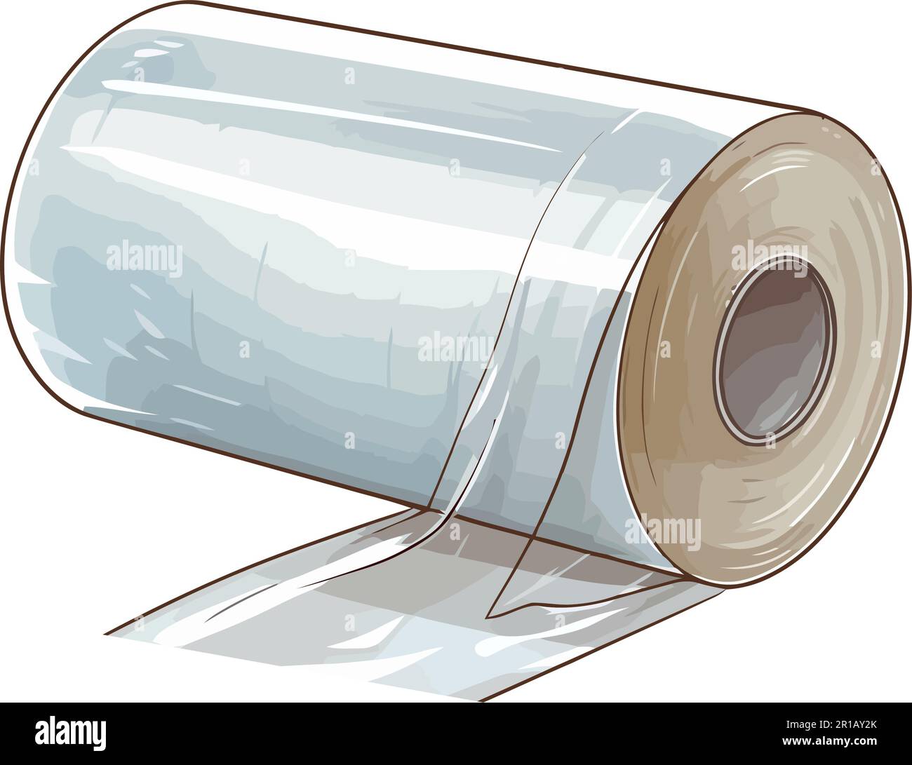 Film roll packaging Stock Vector Images - Alamy