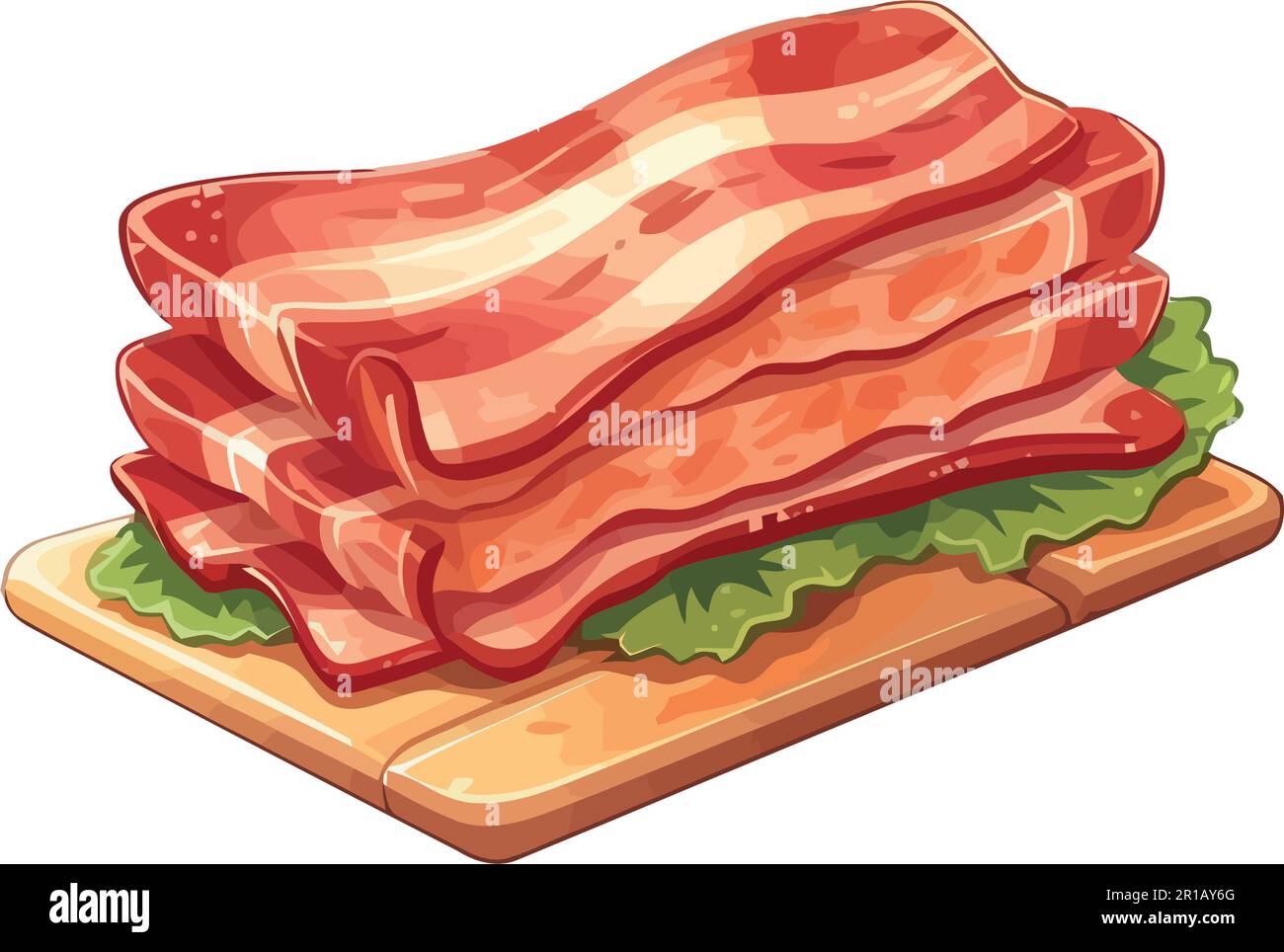 Bacon Slice Art