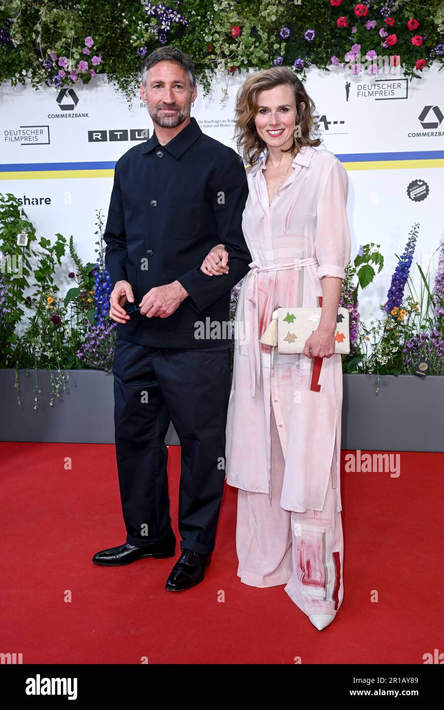 Berlin, Germany. 12th May, 2023. Benjamin Sadler and Karin Hanczewski ...