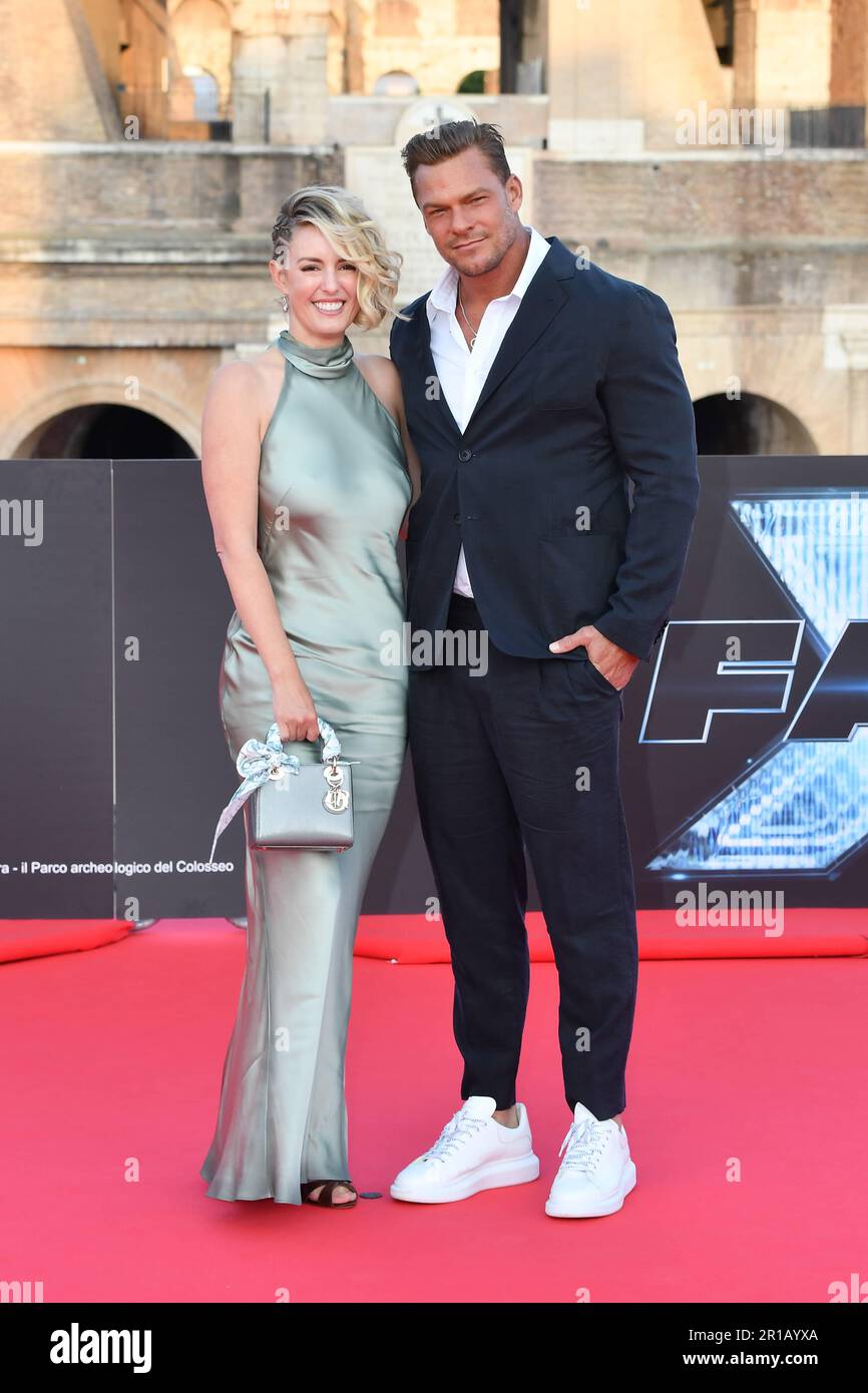 Rome, Italy. 12th May, 2023. Rome : Terrace of the Colosseum ...