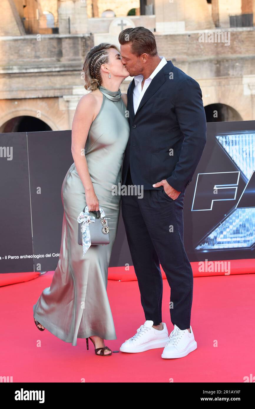Rome, Italy. 12th May, 2023. Rome : Terrace of the Colosseum ...