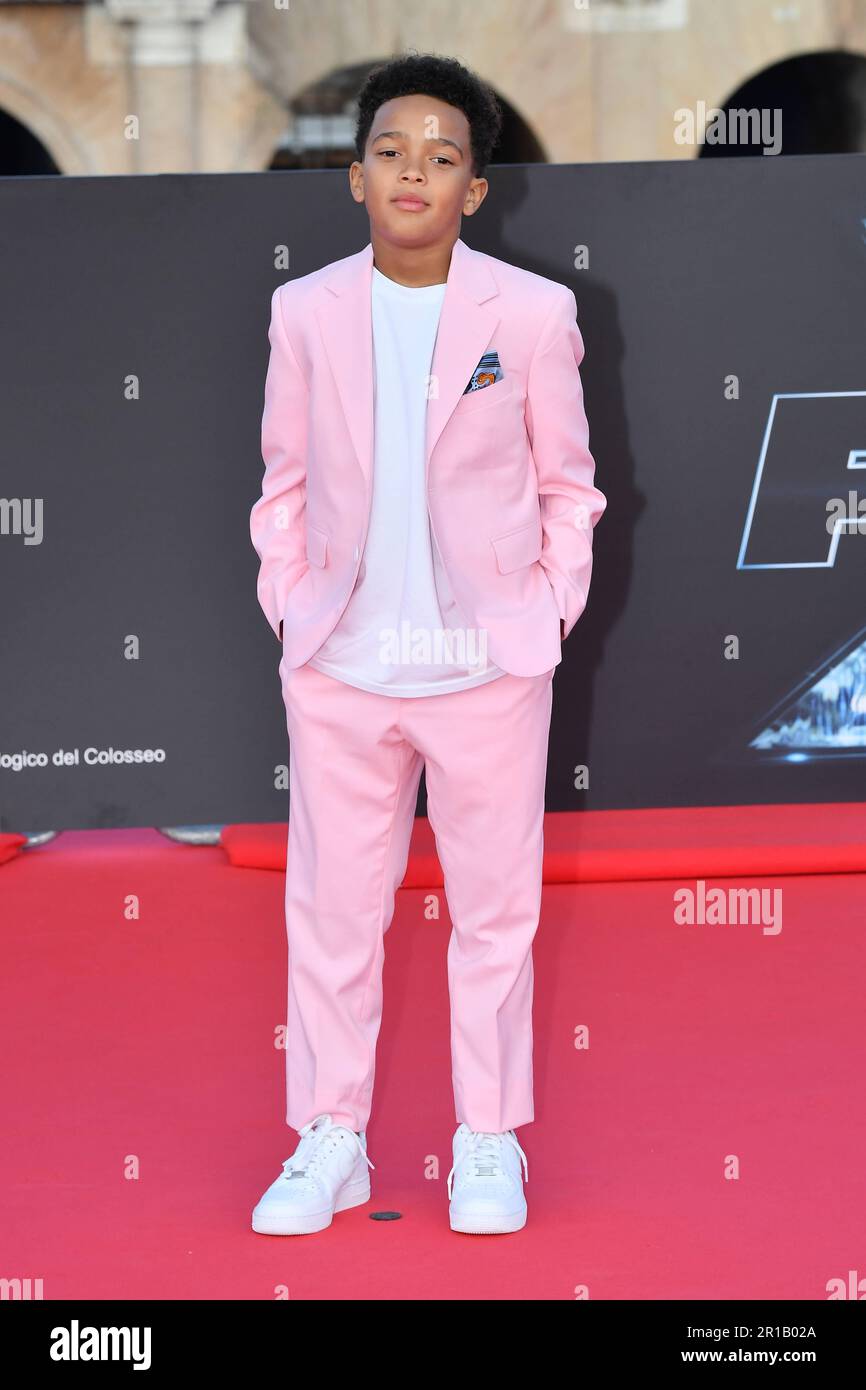 Rome, Italy. 12th May, 2023. Rome : Terrace of the Colosseum . Photo call Fast X . Pictured ...