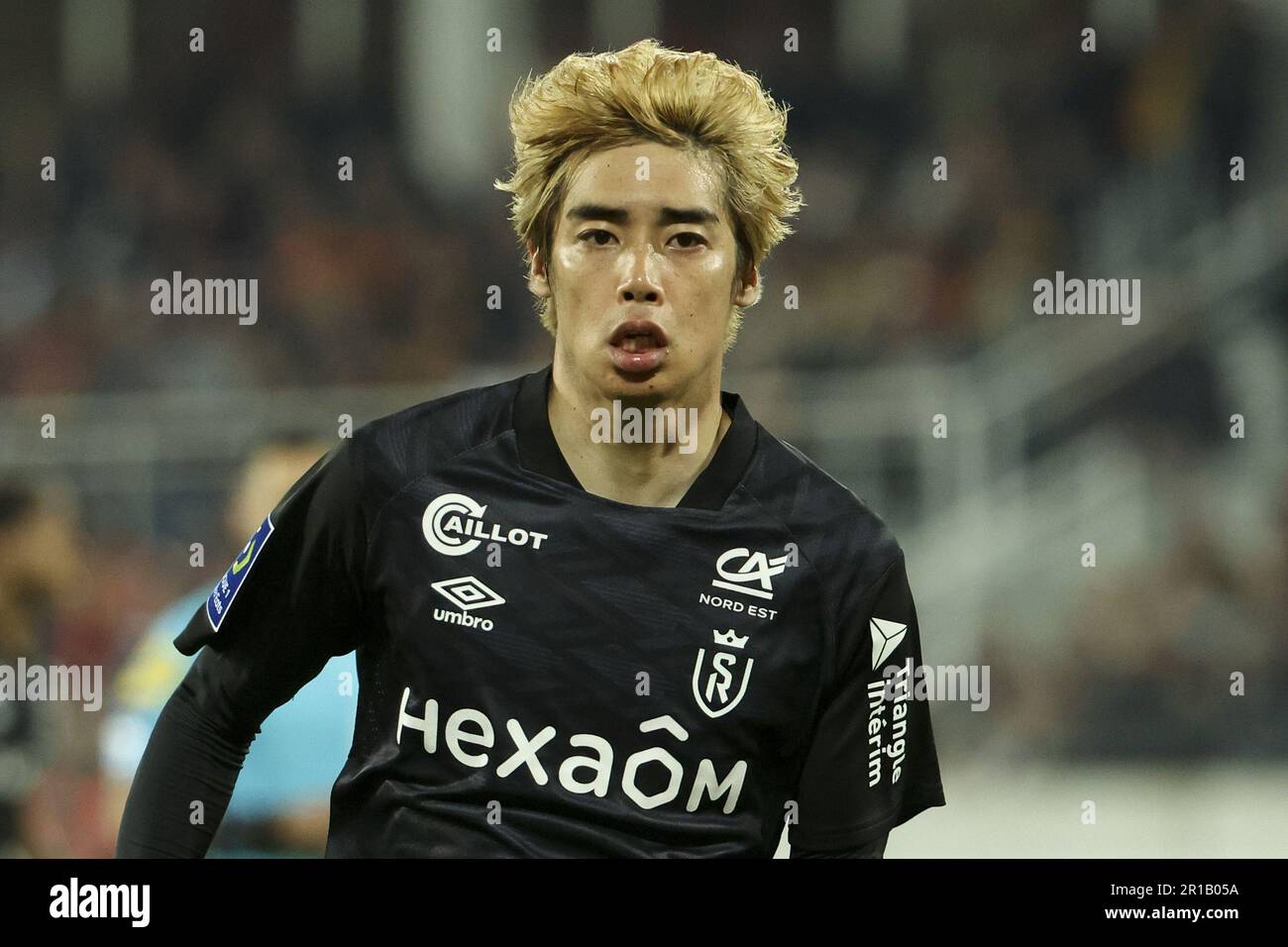 Junya Ito of Reims during the French championship Ligue 1 football ...