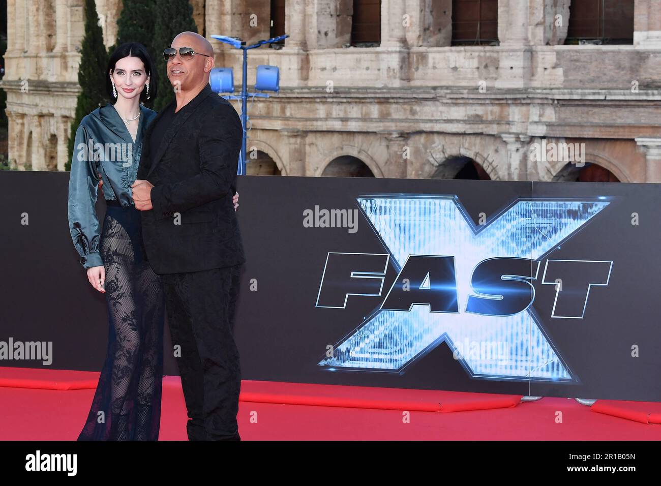 Rome, Italy. 12th May, 2023. Rome : Terrace of the Colosseum ...