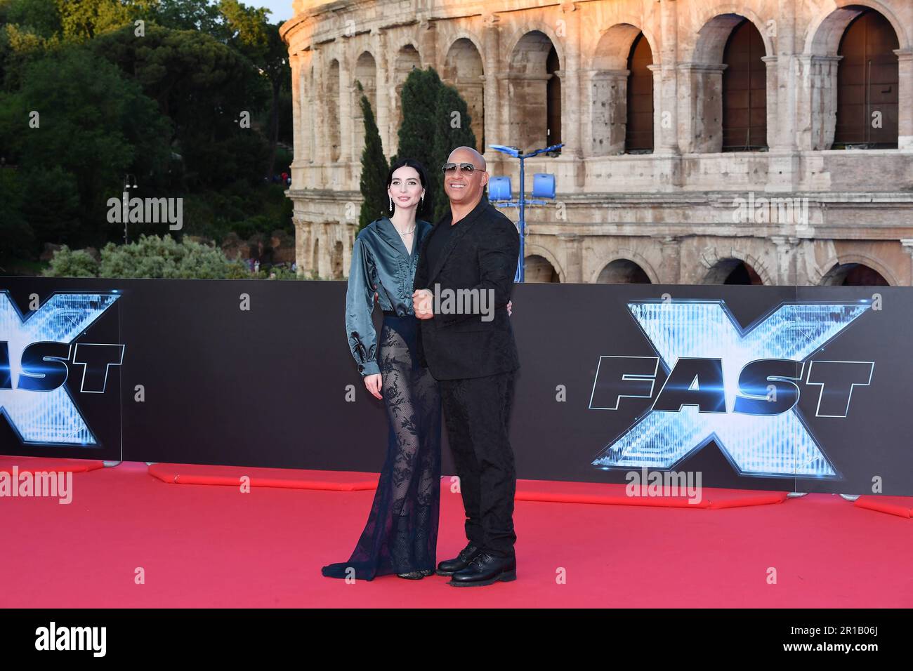Rome, Italy. 12th May, 2023. Rome : Terrace of the Colosseum . Photo ...
