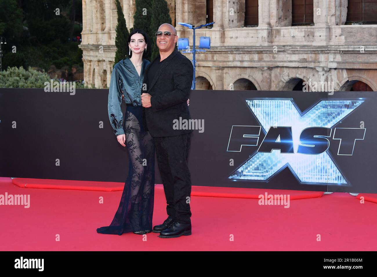 Rome, Italy. 12th May, 2023. Rome : Terrace of the Colosseum ...