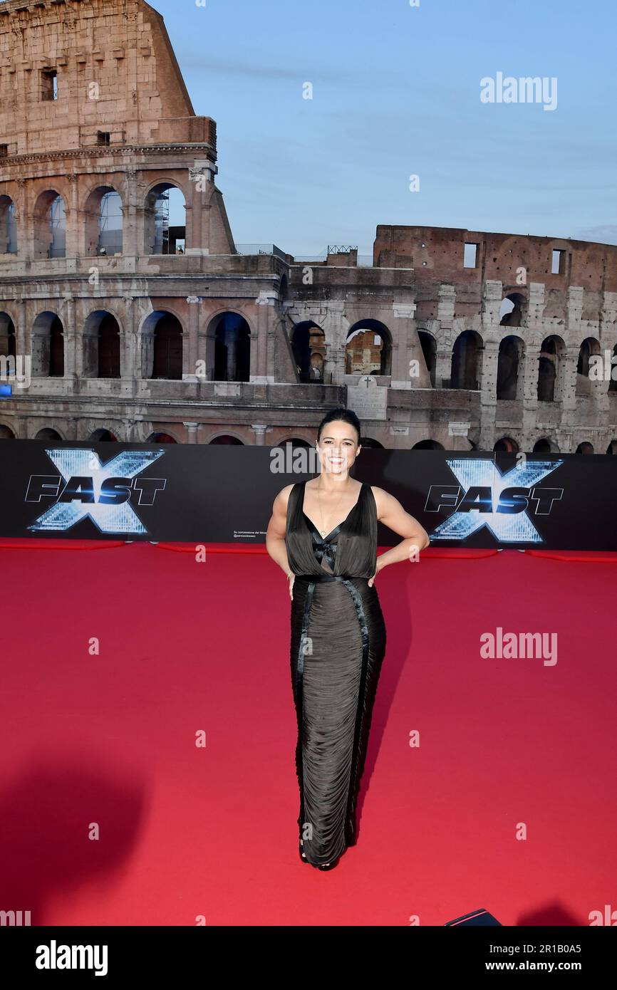 Rome, Italy. 12th May, 2023. Rome : Terrace of the Colosseum ...