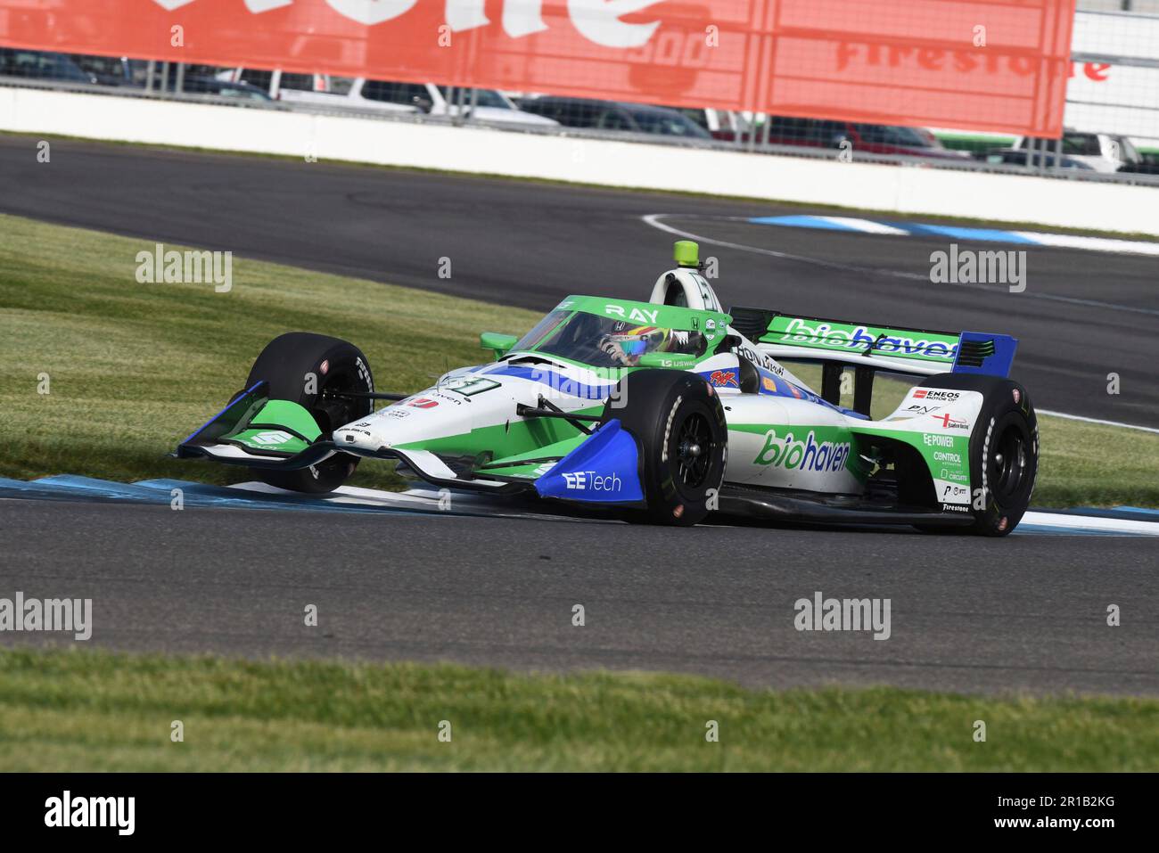 INDIANAPOLIS, IN - MAY 12: Sting Ray Robb (#51 Dale Coyne-Rick Ware ...