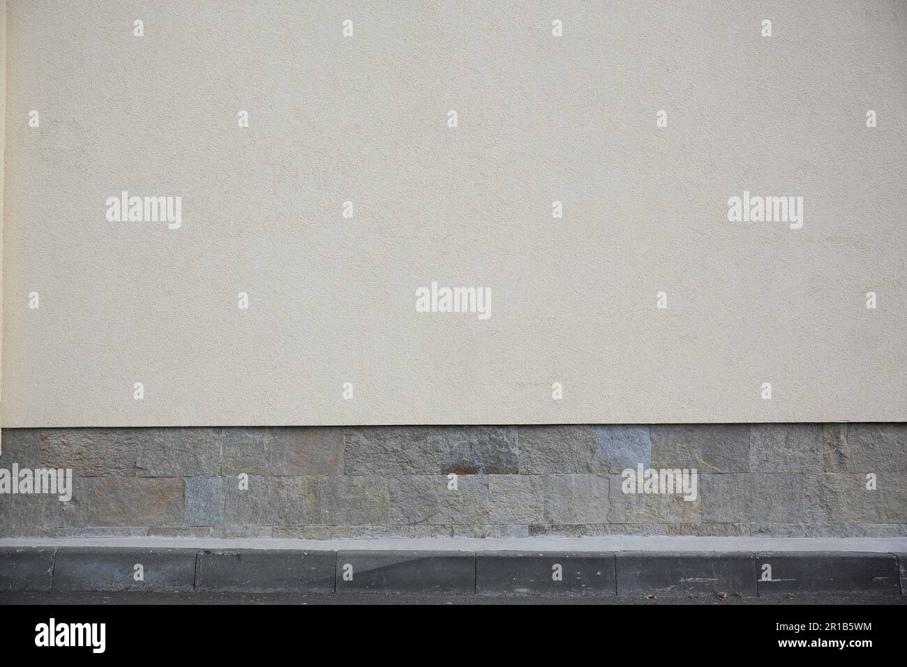 Beige wall of building outdoors. Exterior design Stock Photo - Alamy