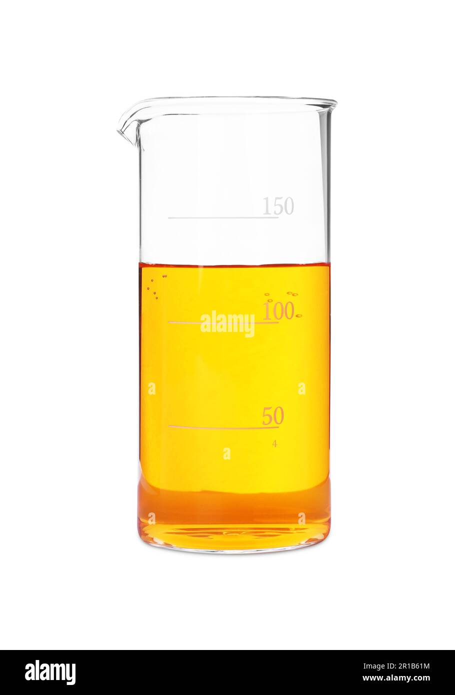 Lab beaker orange hi-res stock photography and images - Alamy