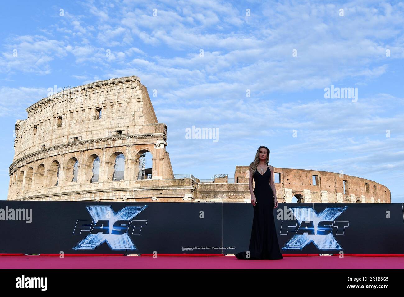 Rome, Italy. 12th May, 2023. Actress Brie Larson attends the 'Fast X ...