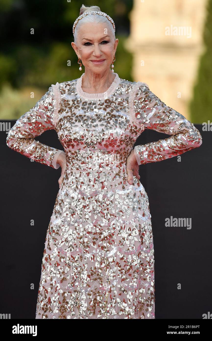 Rome, Italy. 12th May, 2023. Actress Helen Mirren attends the 'Fast X ...