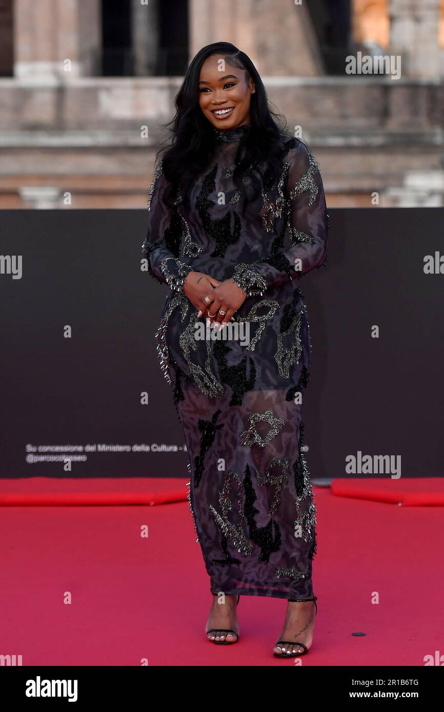 Rome, Italy. 12th May, 2023. Zelie Timothy attends the 'Fast X' film ...