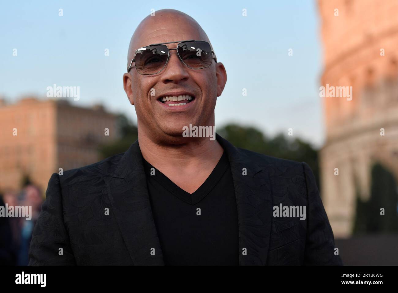 Rome, Italy. 12th May, 2023. Actor Vin Diesel attends the 'Fast X' film ...