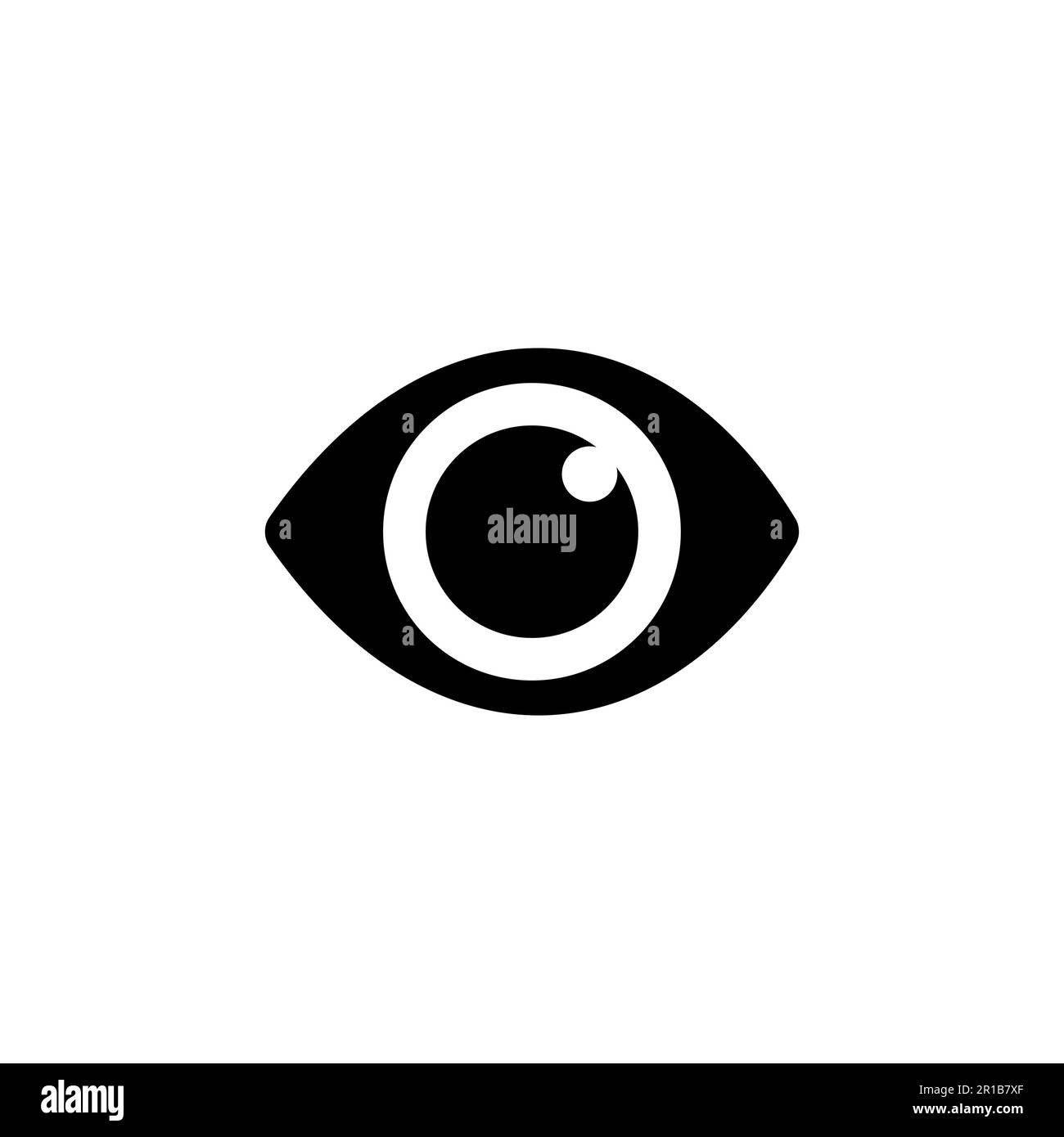 Eye icon vector. Eye vector icon. Look and Vision icon Stock Vector ...
