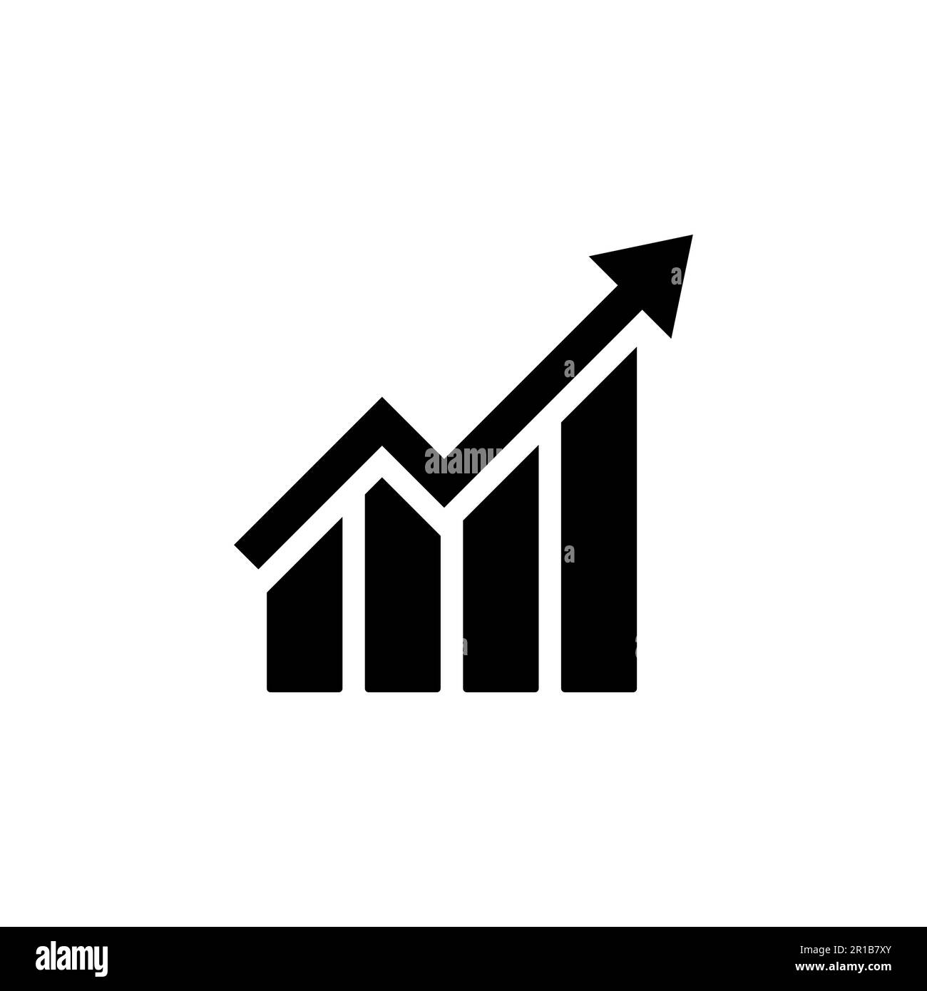 Growing graph Icon. Chart icon. diagram icon Stock Vector Image & Art - Alamy