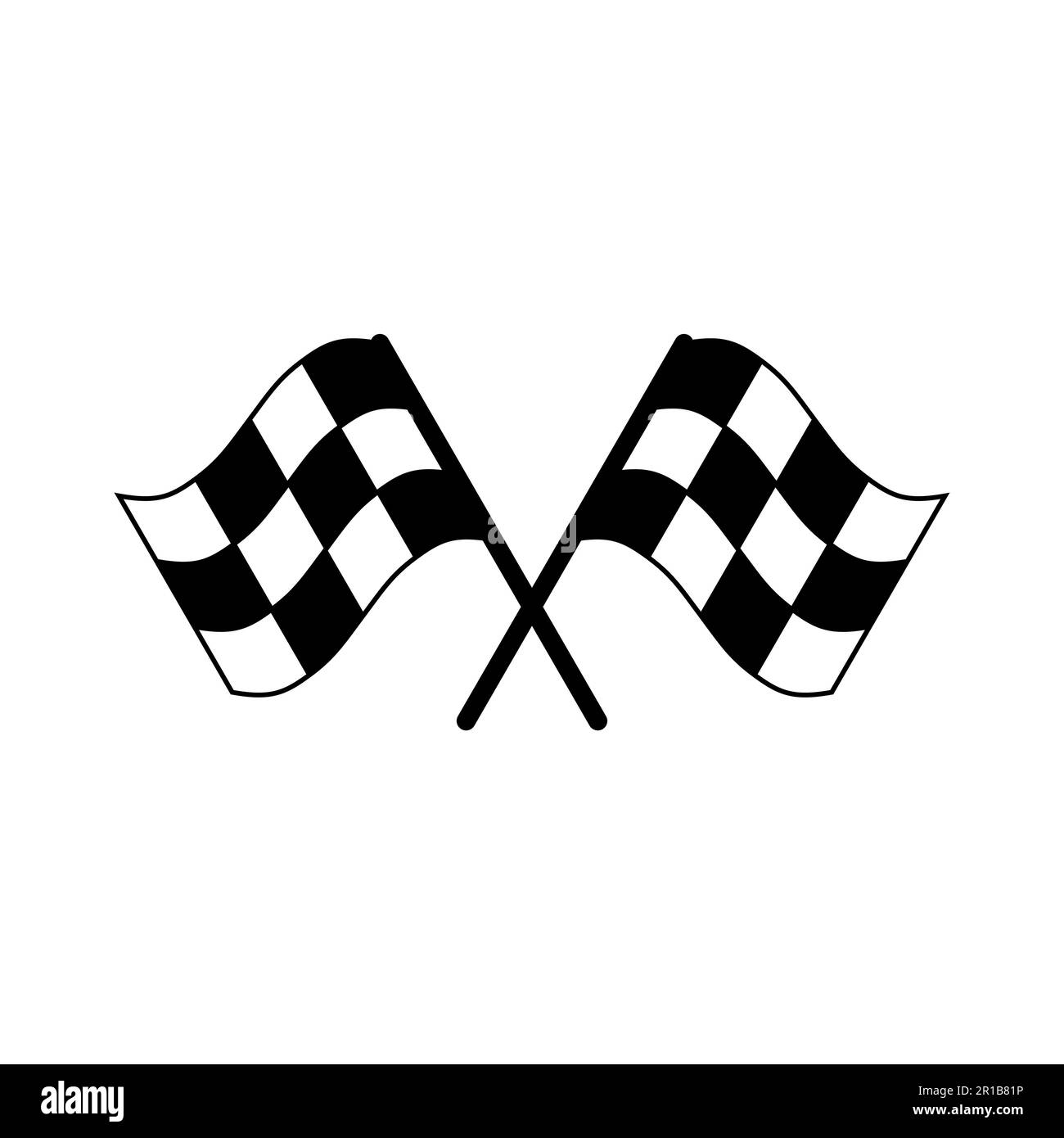 Racing flag icon vector. race flag icon.Checkered racing flag icon Stock Vector Image & Art - Alamy