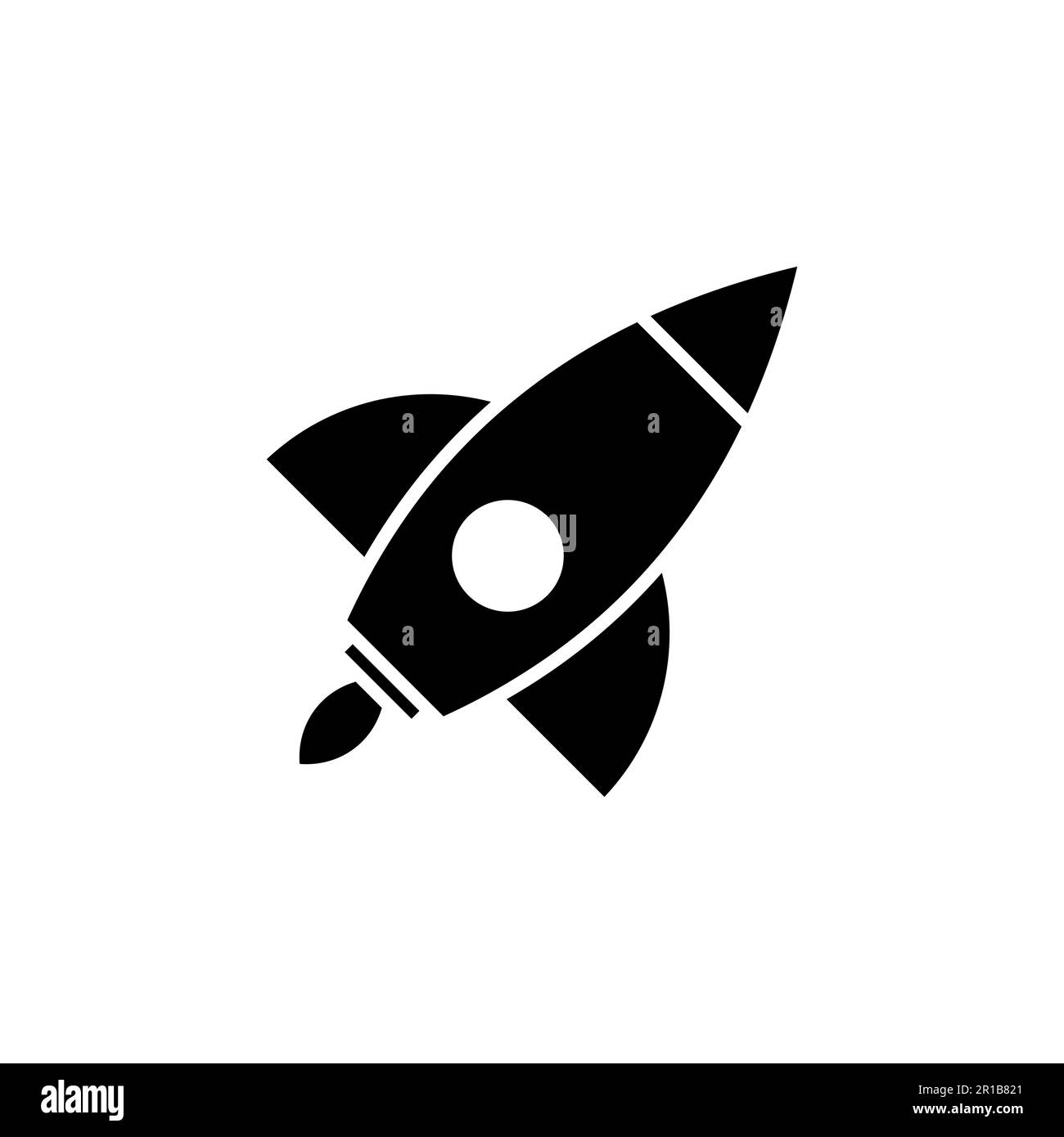 Rocket icon vector. Startup icon vector Stock Vector Image & Art - Alamy