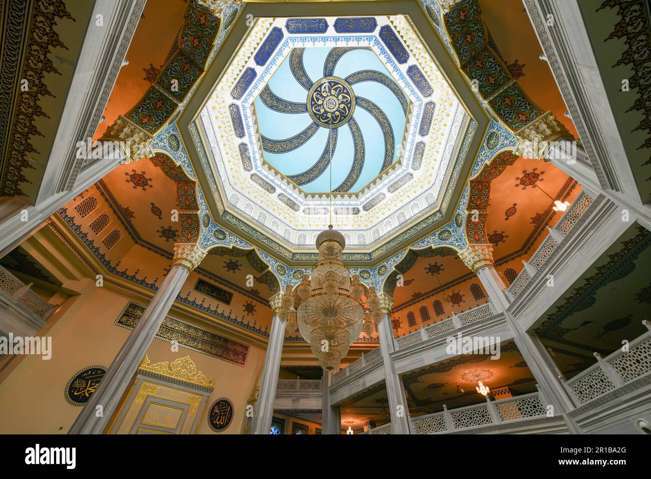 Moscow, Russia - Jan 22, 2022: Cathedral mosque in Moscow, Russia ...