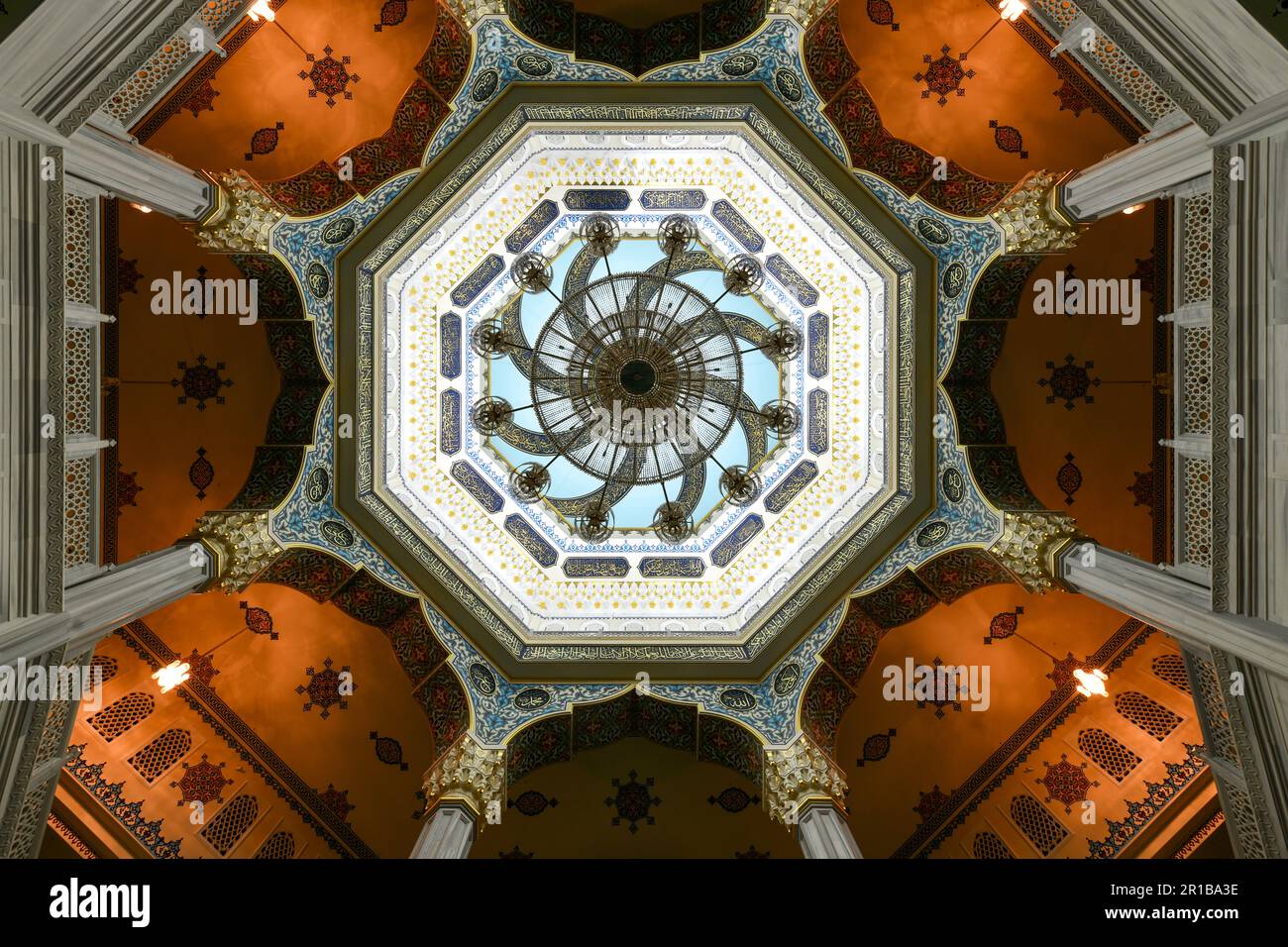 Moscow, Russia - Jan 22, 2022: Cathedral mosque in Moscow, Russia ...