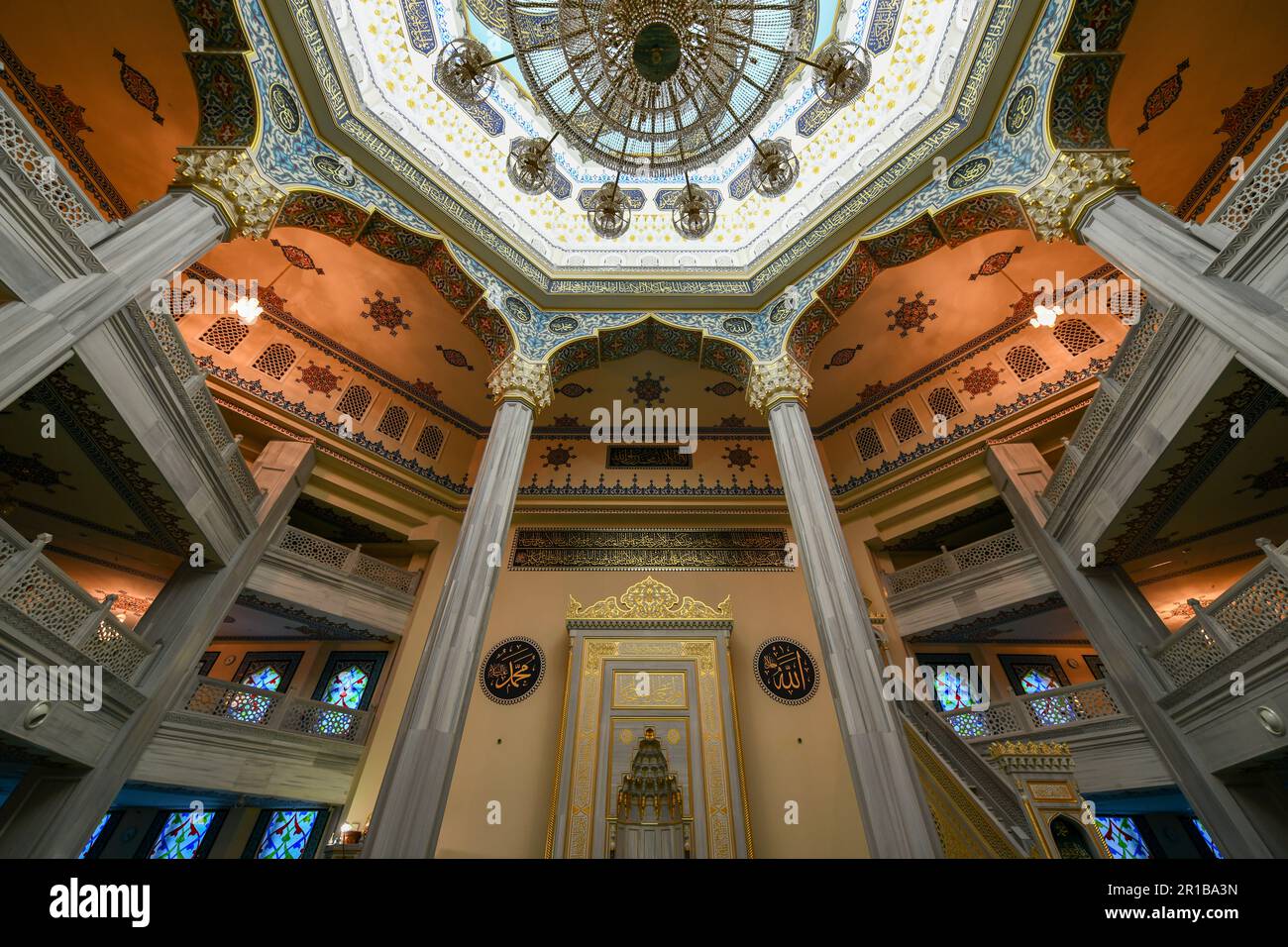 Moscow, Russia - Jan 22, 2022: Cathedral mosque in Moscow, Russia ...