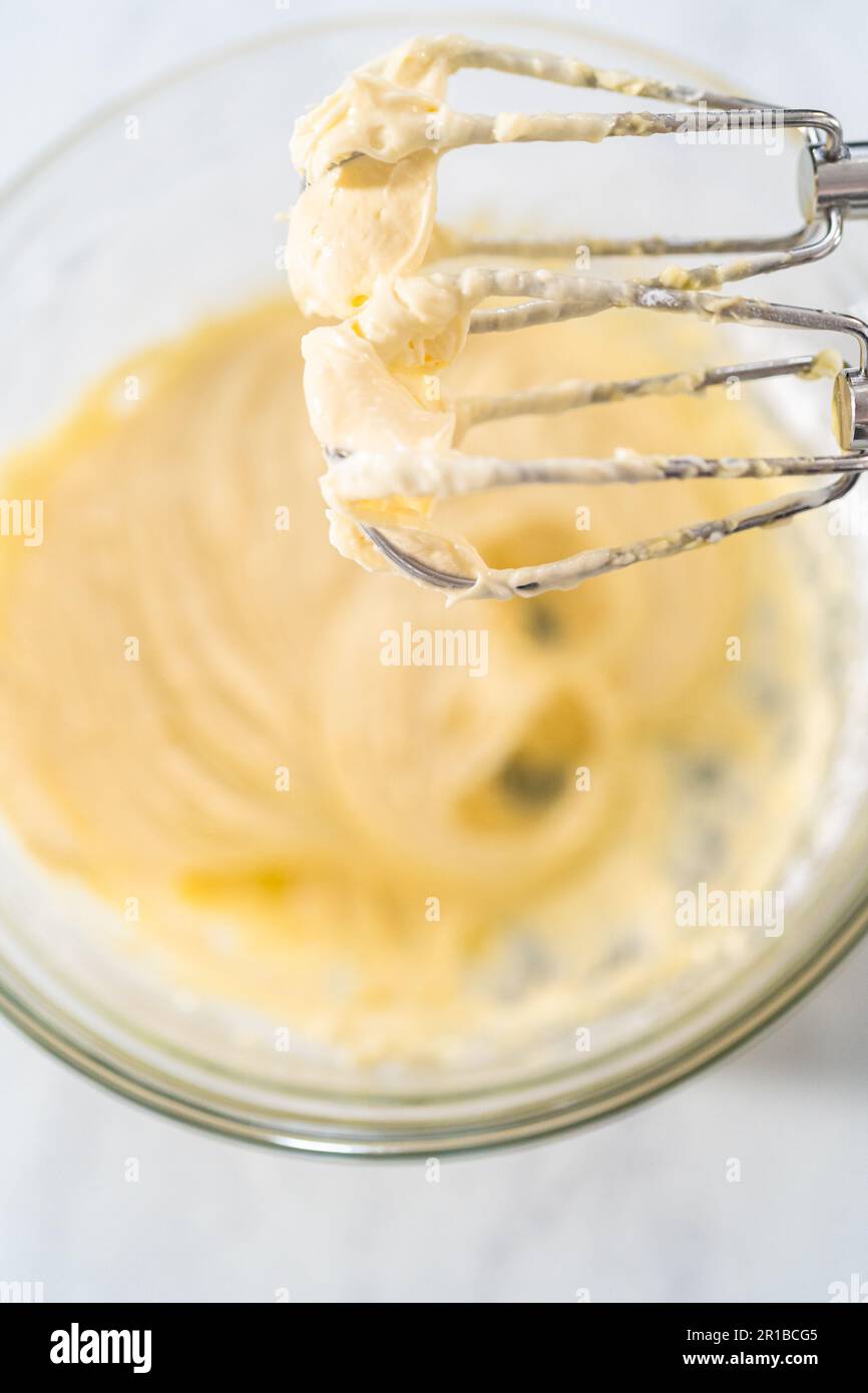 Cream Cheese Filling Stock Photo - Alamy