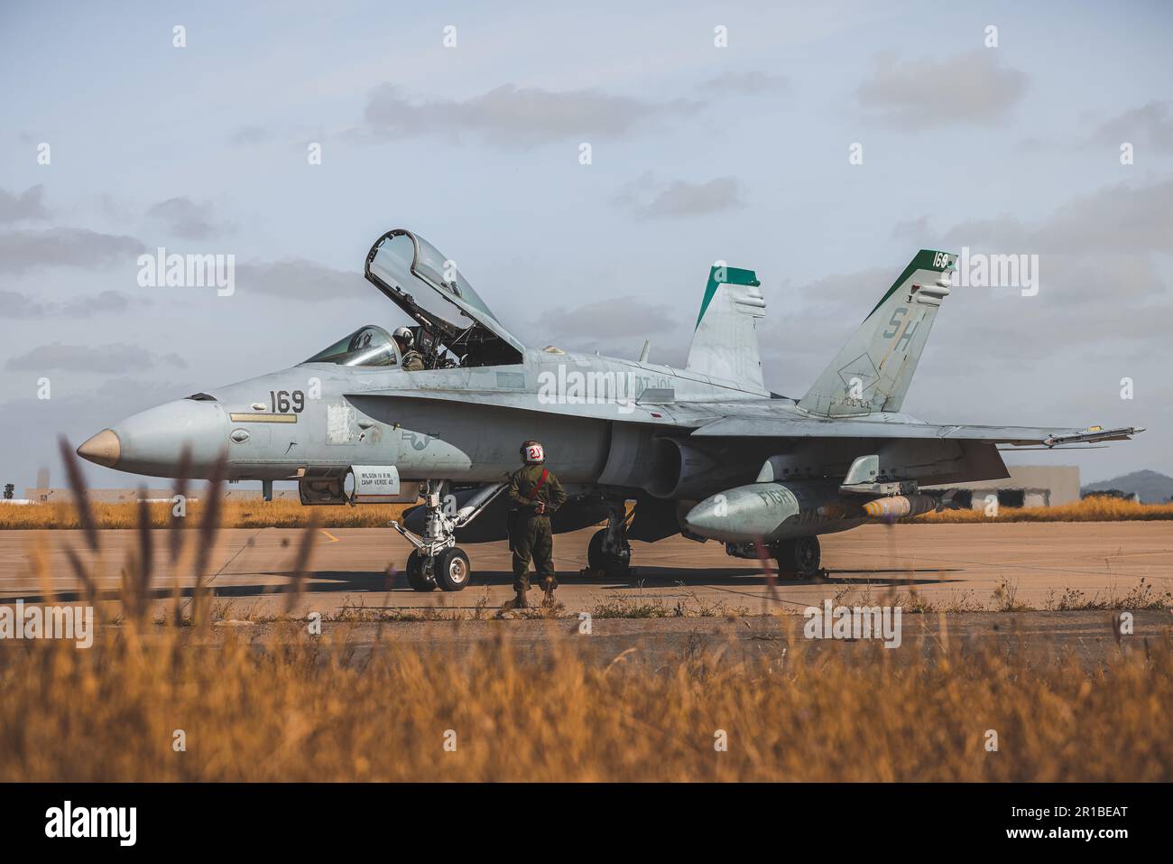 U.S. Marine Corps 1st Lt. Ryan Baxter, a student pilot with Marine ...