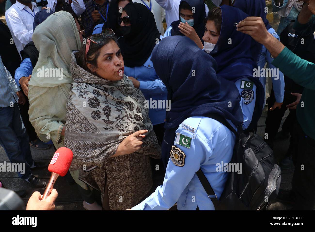 Islamabad, Pakistan. 12th May, 2023. Former Pakistani Prime Minister ...