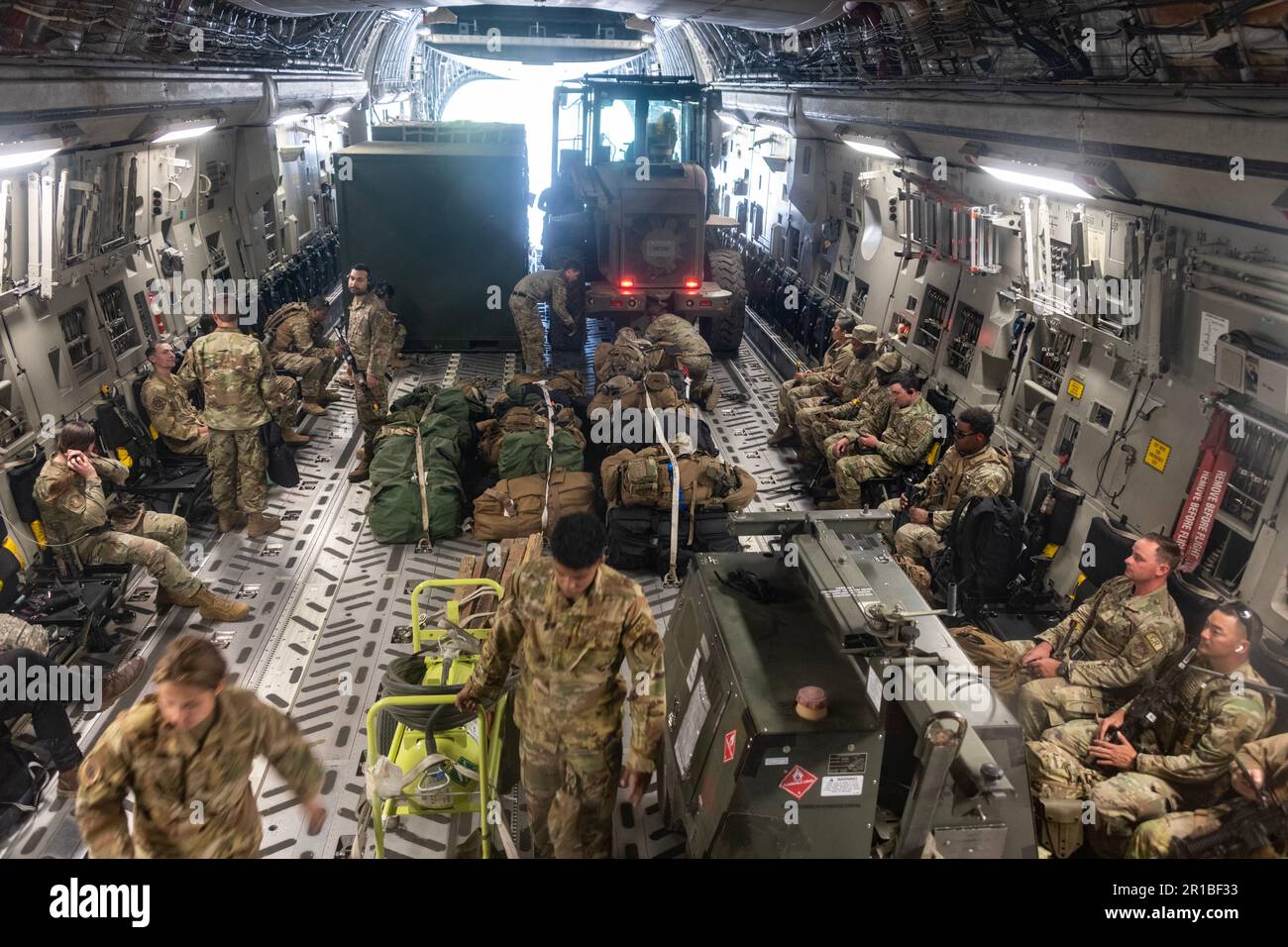 U.S. Airmen assigned to the 621st Contingency Response Wing ...