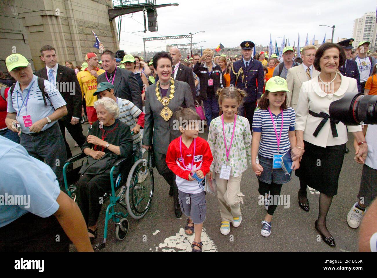 Sydney Lord Mayor Clover Moore, NSW Governor Marie Bashir and 'Aunty ...