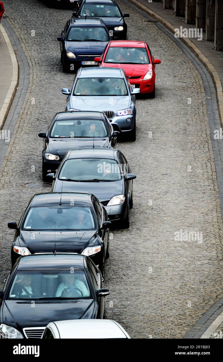 Stand in traffic hi-res stock photography and images - Alamy