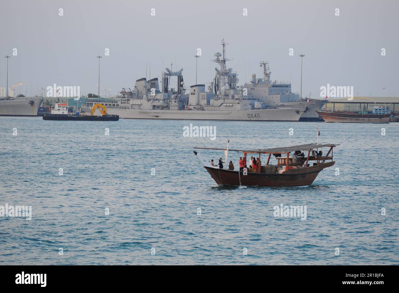 ships at Mina port Stock Photo - Alamy