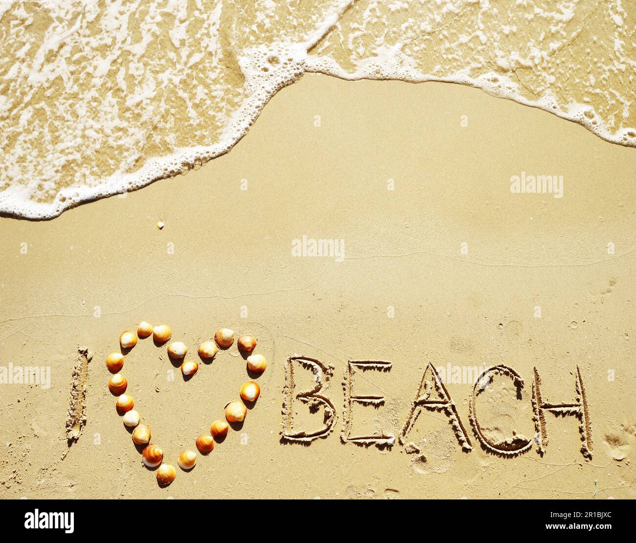Love beach hi-res stock photography and images - Alamy