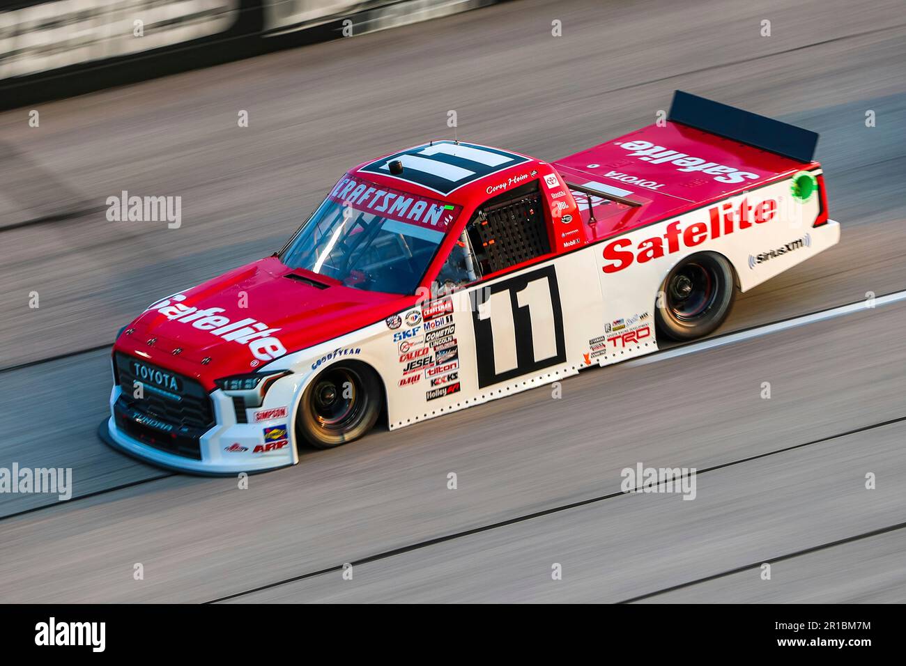 DARLINGTON, SC - MAY 12: Corey Heim (#11 TRICON Garage Safelite Toyota ...