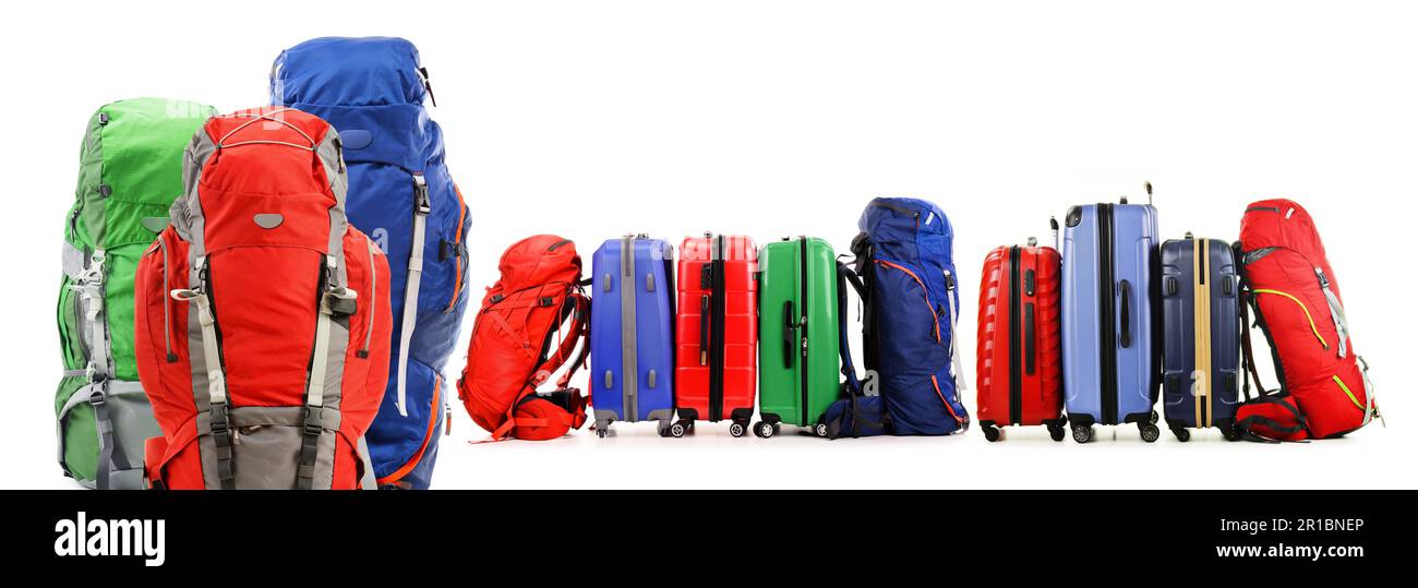 Backpacks suitcases hi-res stock photography and images - Alamy