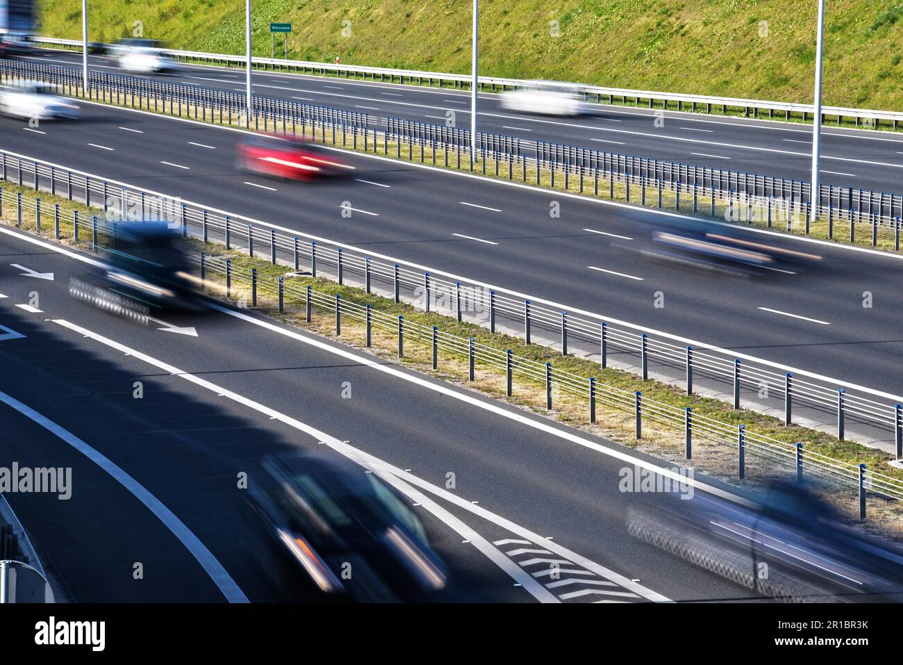 Controlled access road hi-res stock photography and images - Alamy