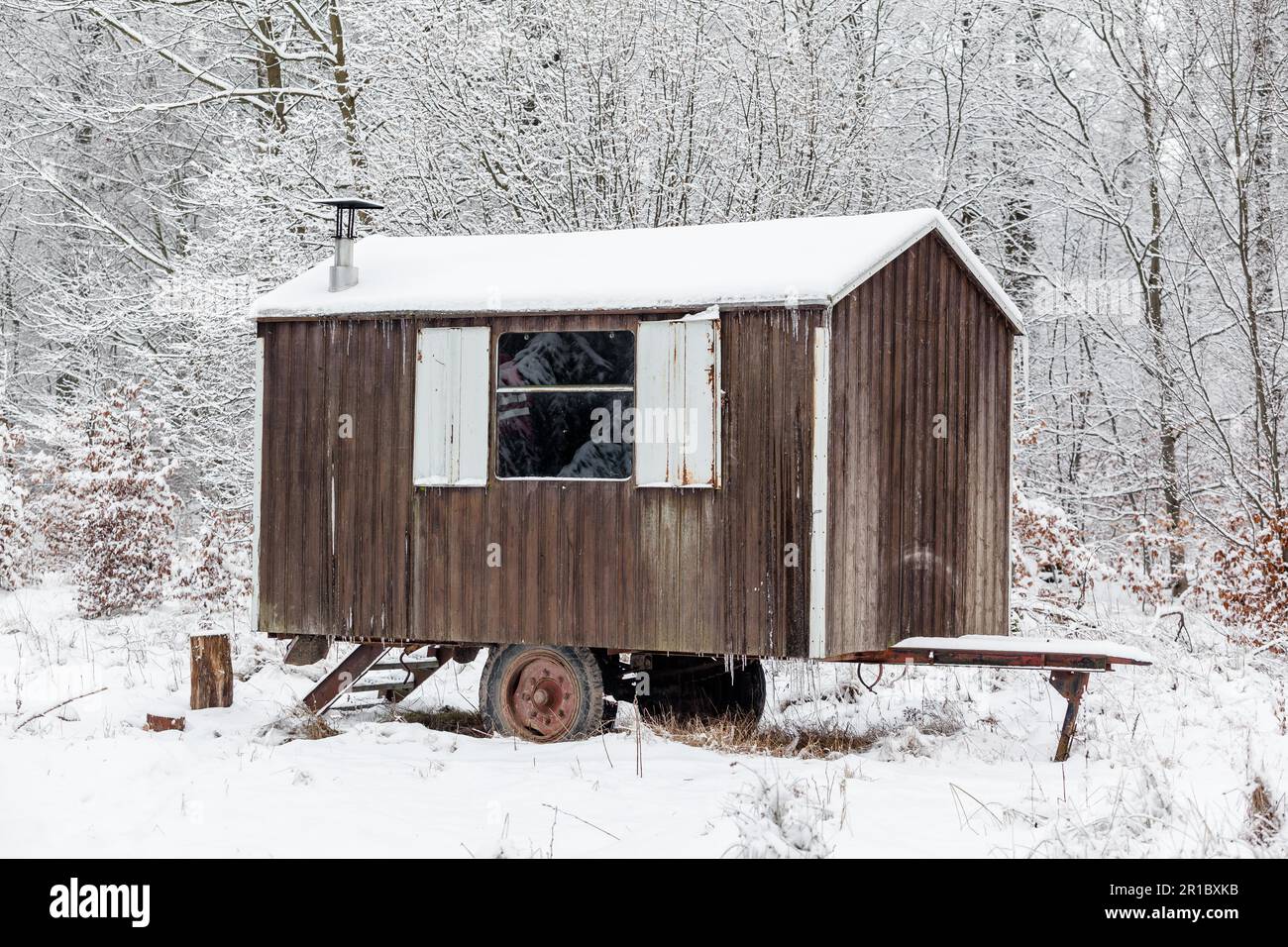 Work trailer hi-res stock photography and images - Alamy