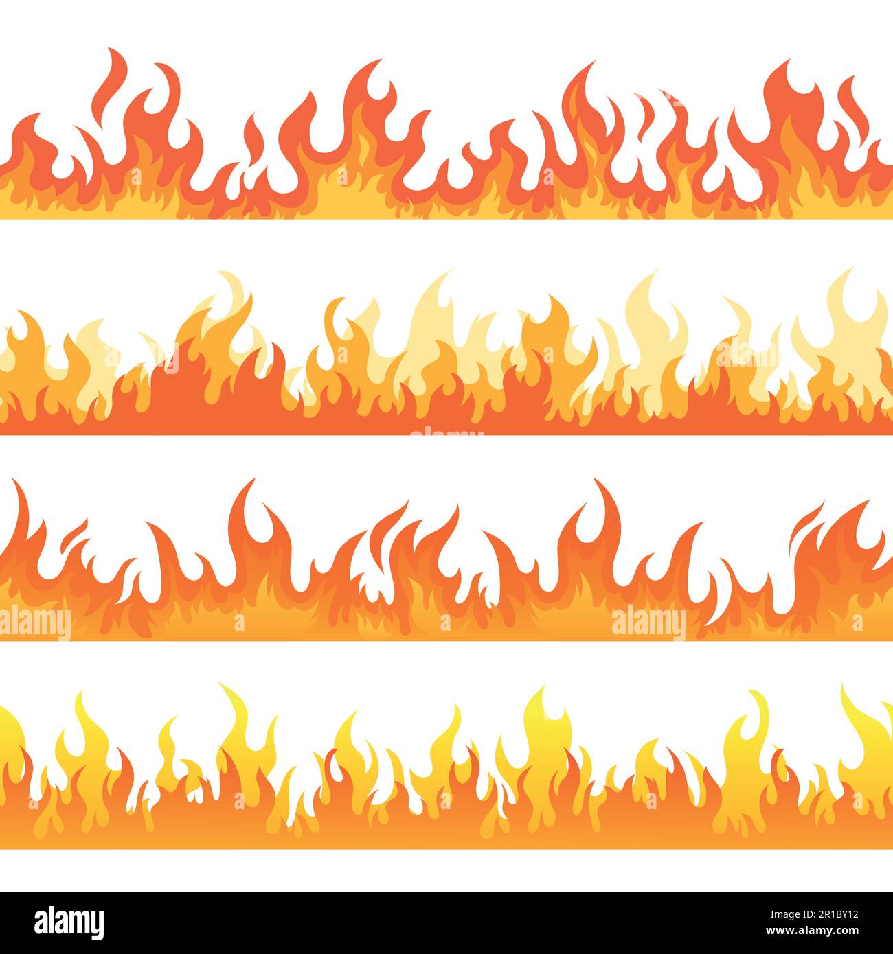 Fire flame background. Seamless texture. Bonfire motion, endless ...