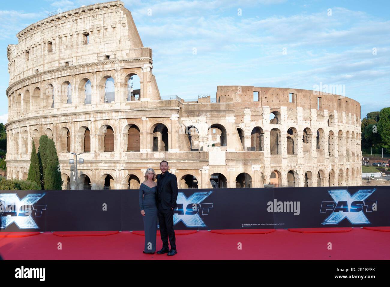 Rome, Italy. 12th May, 2023. French director Louis Leterrier and US ...
