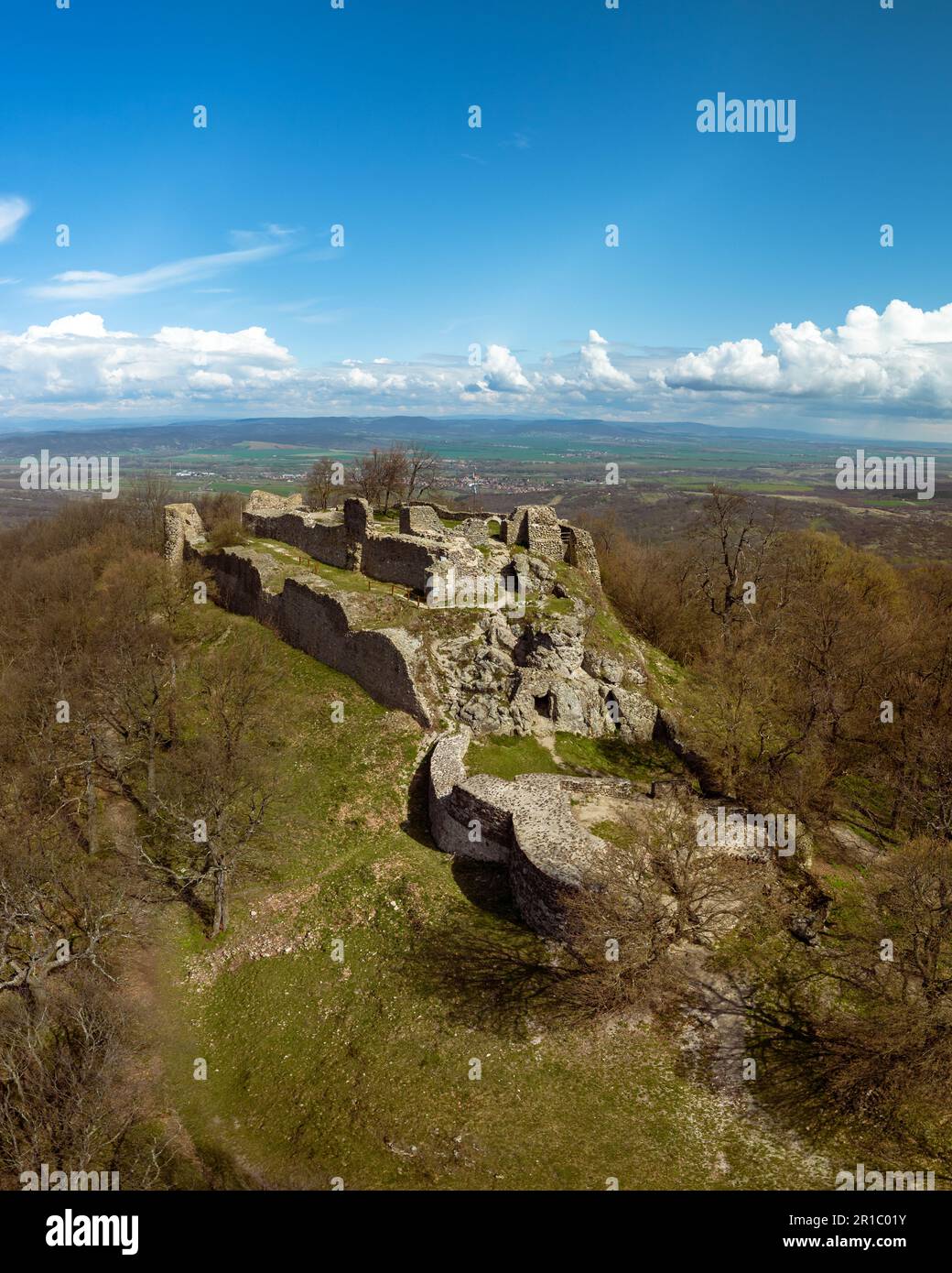 Dregely Castle in Hungary, This is a medieval fortress what you can ...