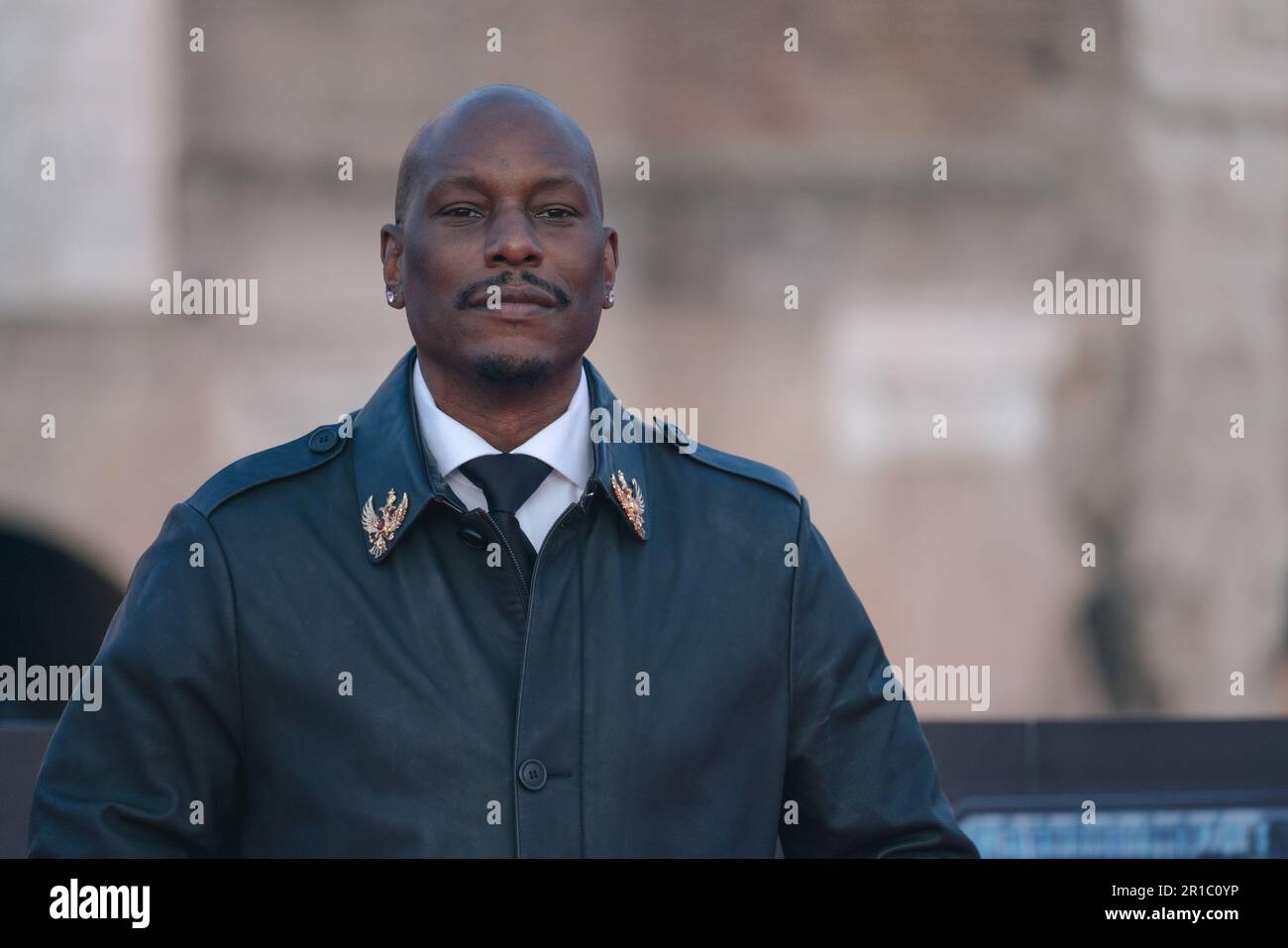 Rome, Italy. 12th May, 2023. US actor Tyrese Gibson arrives for the ...