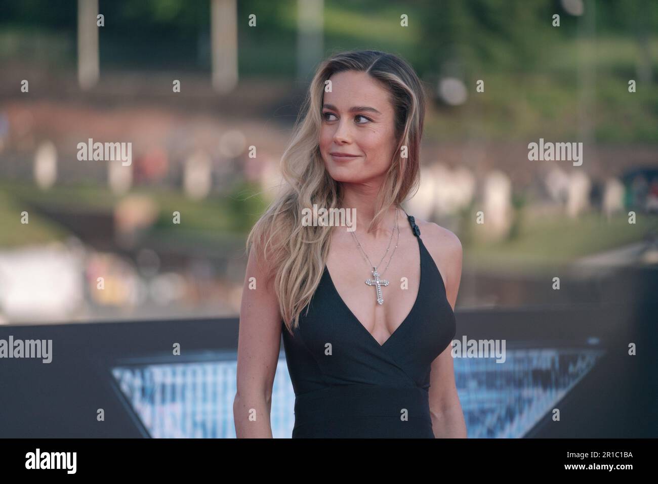 Rome, Italy. 12th May, 2023. US actress Brie Larson arrives for the ...