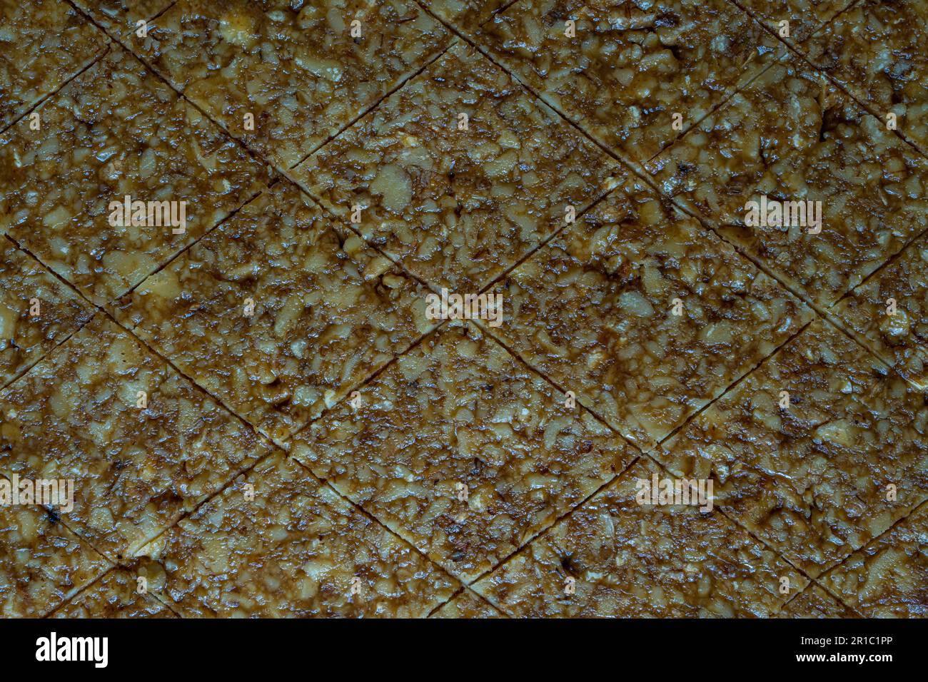 Traditional Georgian walnut sweets known as a gozinaki Stock Photo - Alamy