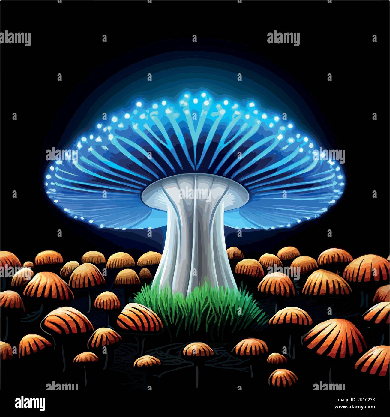 Mythical fungi Stock Vector Images - Alamy