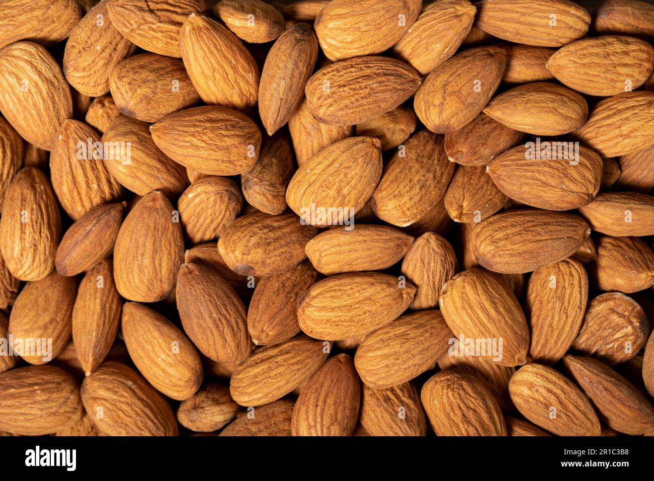 Almond. Pattern Organic almond nut raw peeled closeup food background ...