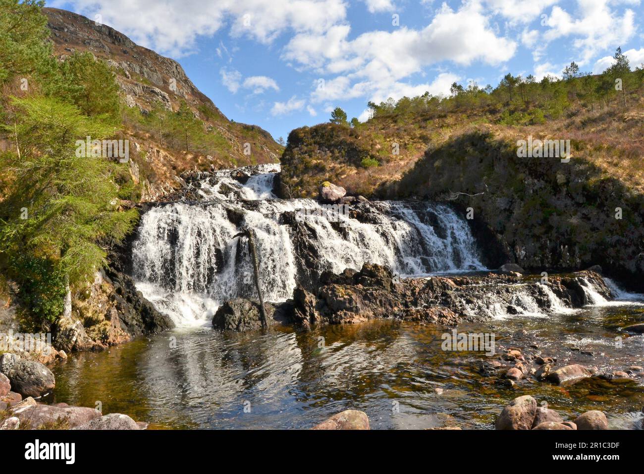 Scotland sun spring highlands hi-res stock photography and images - Alamy